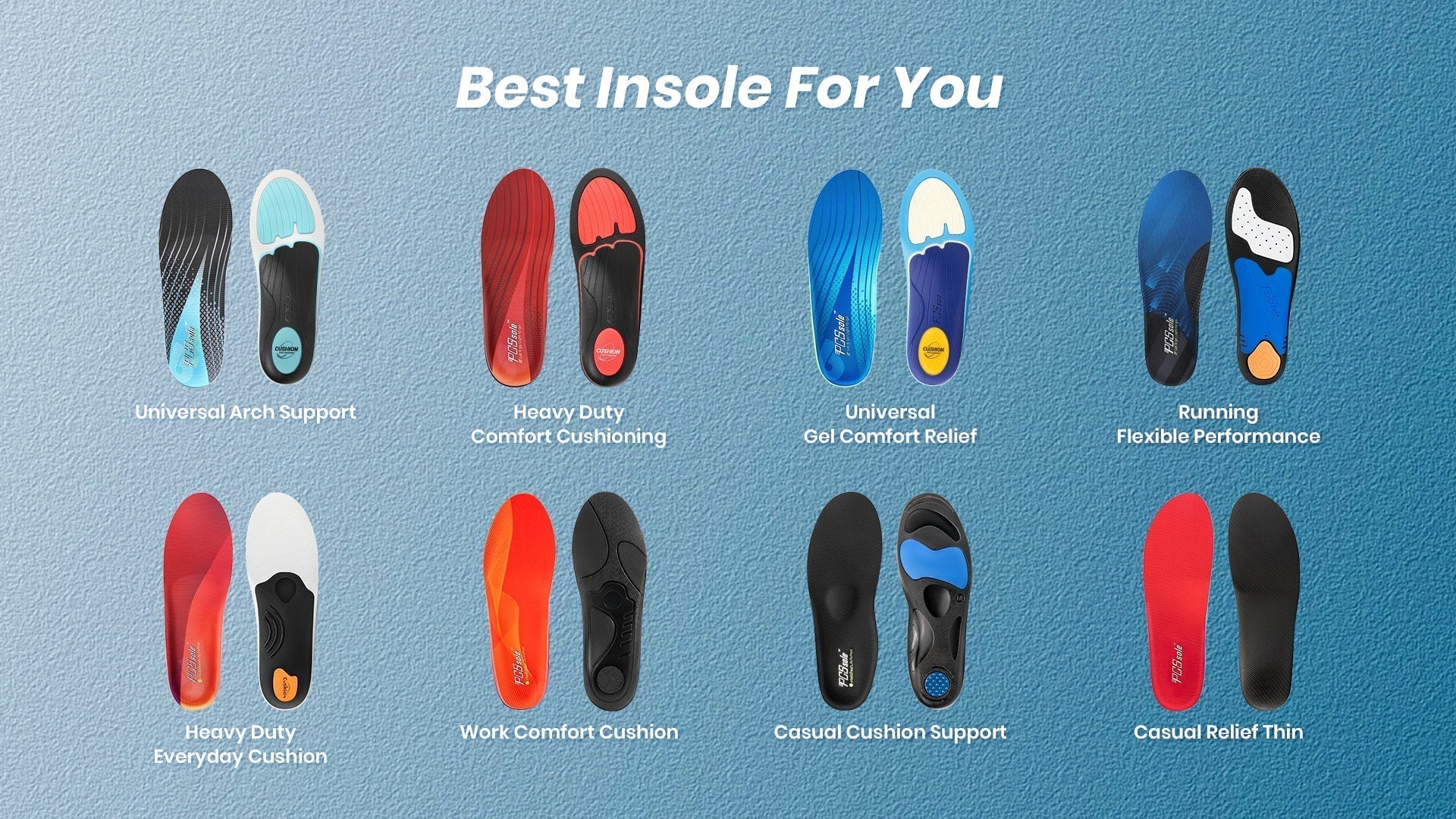 How to Choose the Best Inserts: PCSsole Insoles Buying Guide