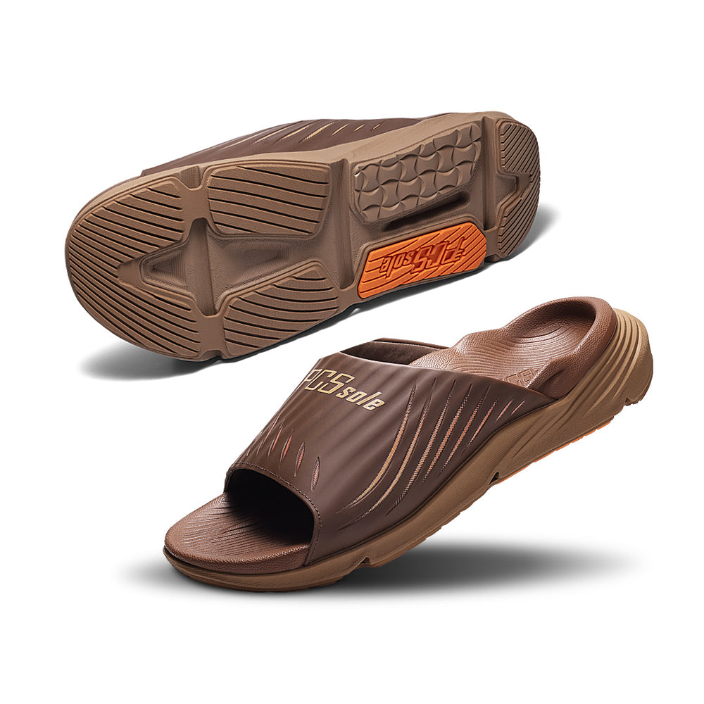 Slides With Arch Support |Warm Brown – PCSsole
